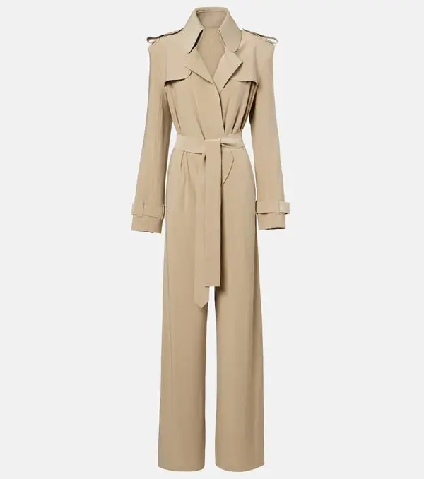 Norma Kamali Double-breasted Jumpsuit - Beige