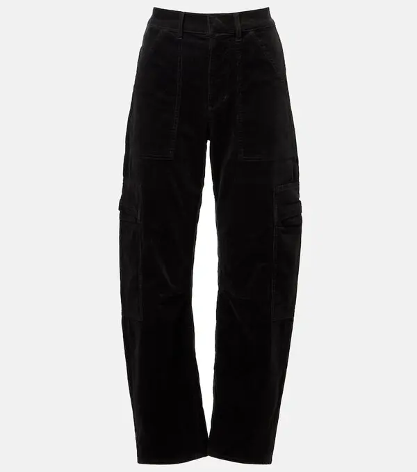 Citizens Of Humanity Marcelle Barrel-leg Cargo Pants - Black
