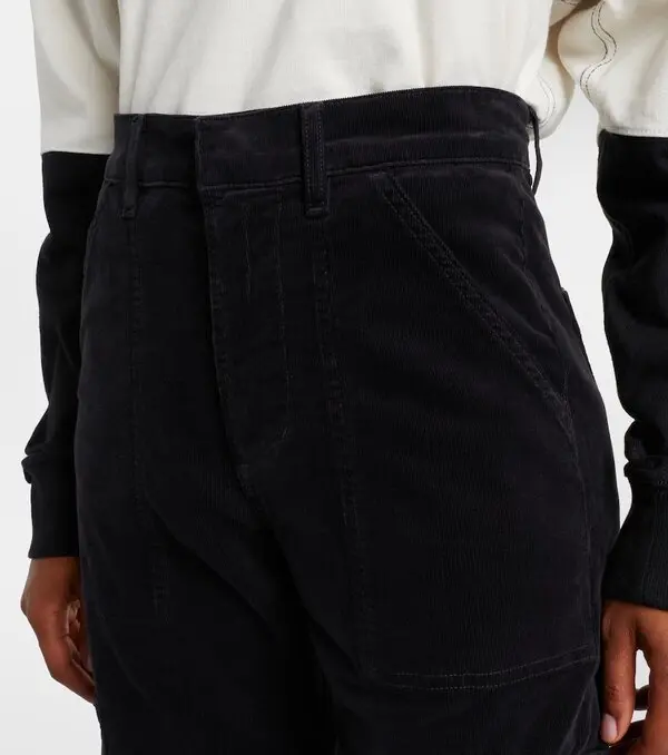 Citizens Of Humanity Marcelle Barrel-leg Cargo Pants - Black