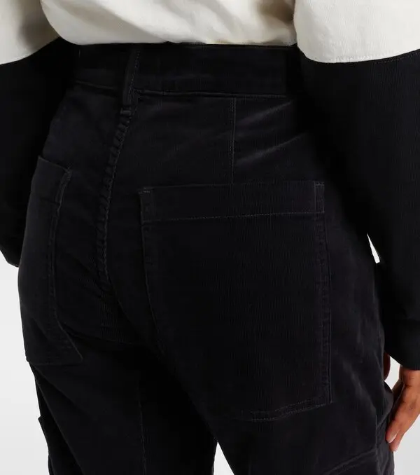 Citizens Of Humanity Marcelle Barrel-leg Cargo Pants - Black