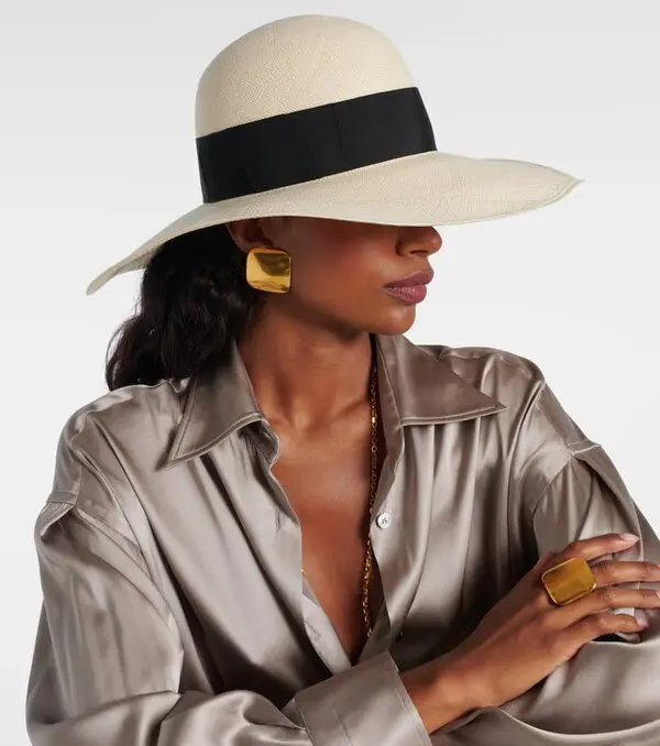 TOM FORD Straw Sun Hat - Beige