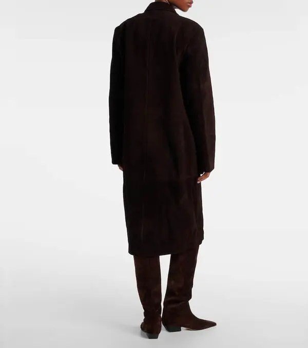 Staud Sabine Suede Coat