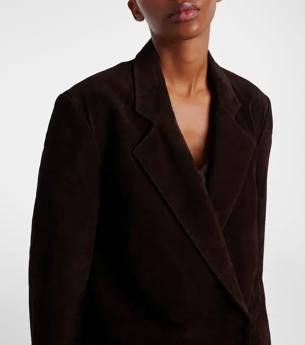 Staud Sabine Suede Coat