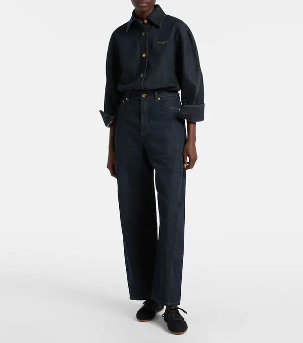 Givenchy Slim Leather-trimmed Sneakers