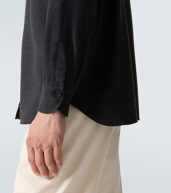 Rubinacci Virgin Wool Shirt - Grey