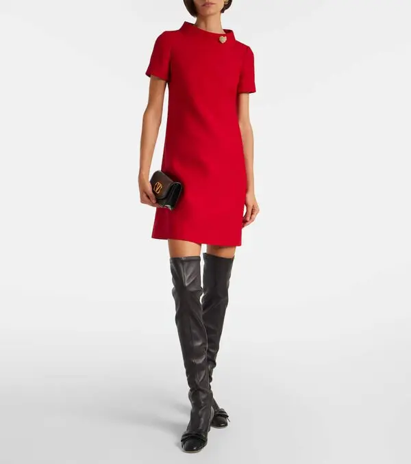 Valentino Garavani Bowow 45 Leather Over-the-knee Boots