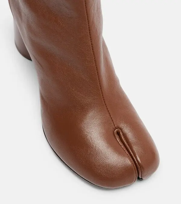 MAISON MARGIELA Tabi 60 Leather Ankle Boots