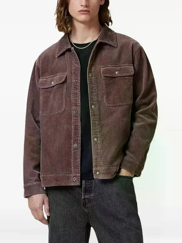 ALLSAINTS Castleford Corduroy Shirt - Brown