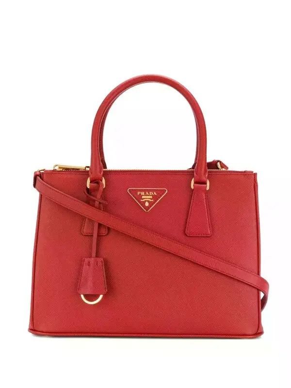 Prada Mini Galleria Tote - Red
