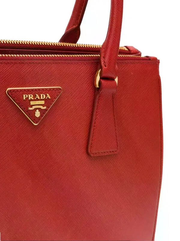 Prada Mini Galleria Tote - Red