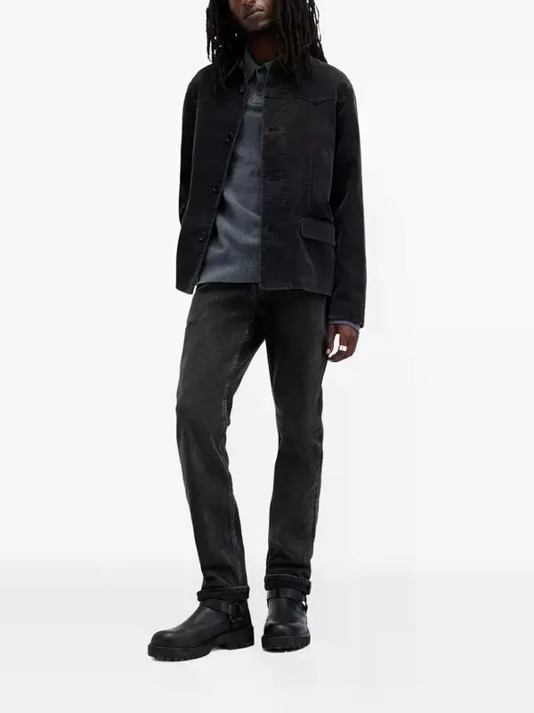 ALLSAINTS Long-sleeve Polo Shirt