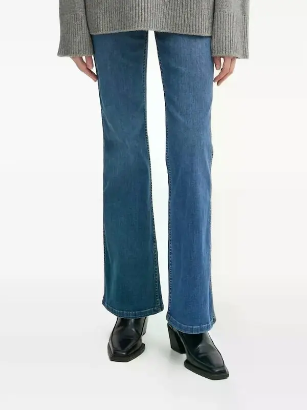 GESTUZ Logo-patch Jeans