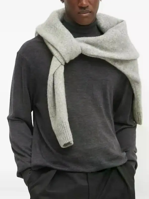 LES DEUX Turtleneck Wool Sweater