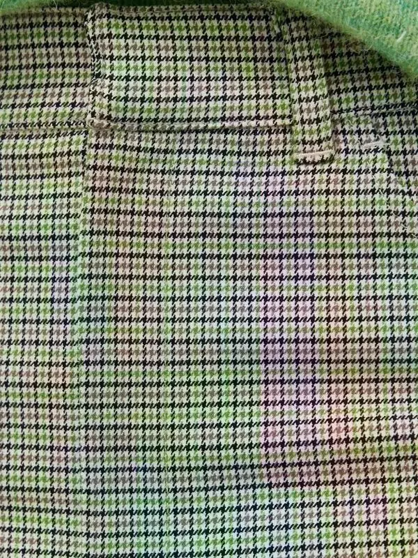 GESTUZ Checked Mini Skirt