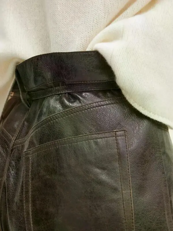 Day Birger Et Mikkelsen Leather Trousers