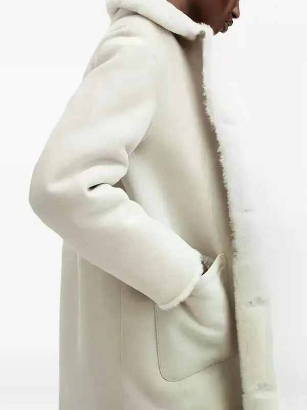 ALLSAINTS Reversible High-neck Coat