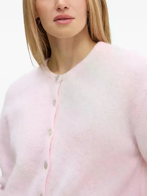 American Vintage Button-front Cardigan - Pink