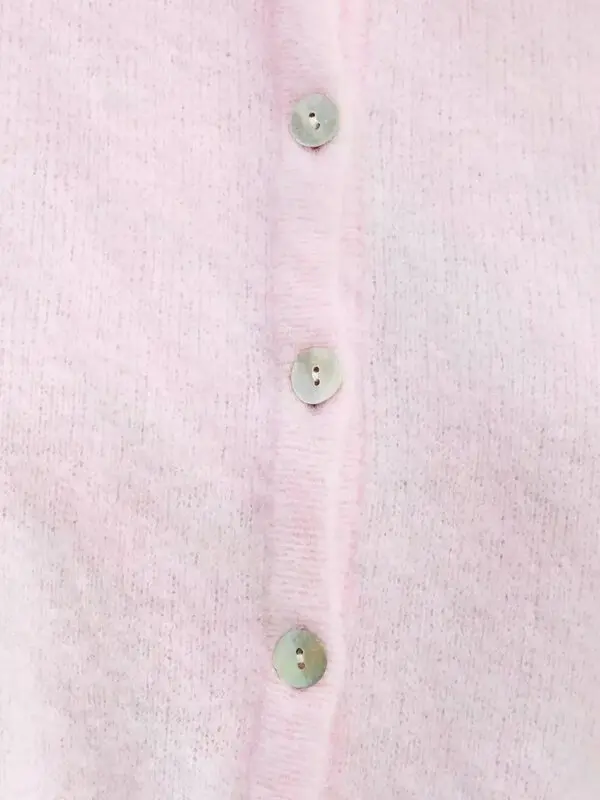 American Vintage Button-front Cardigan - Pink