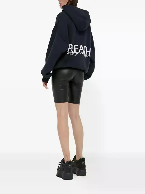 PREACH Lettering-print Logo Hoodie