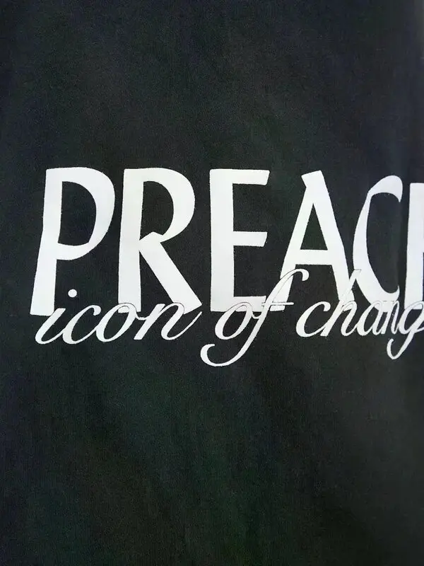 PREACH Lettering-print Logo Hoodie