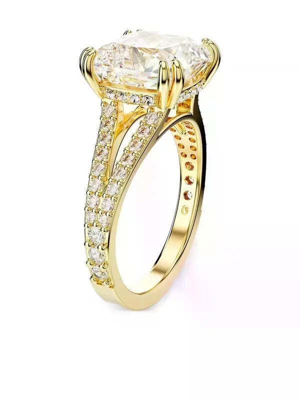 SWAROVSKI Stilla Crystal-embellishment Ring - Gold