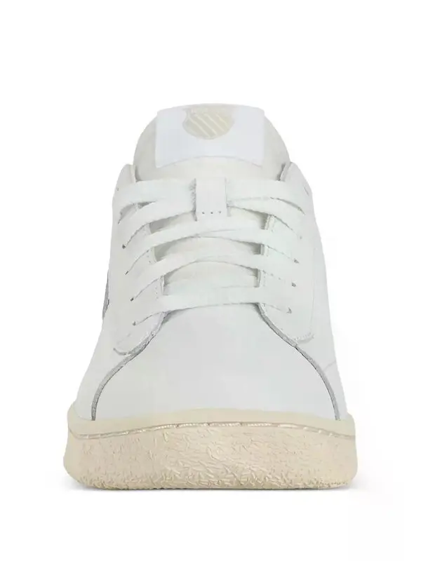 K-Swiss Slammklub Leather Sneakers - White