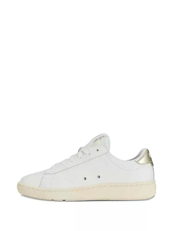K-Swiss Slammklub Leather Sneakers - White