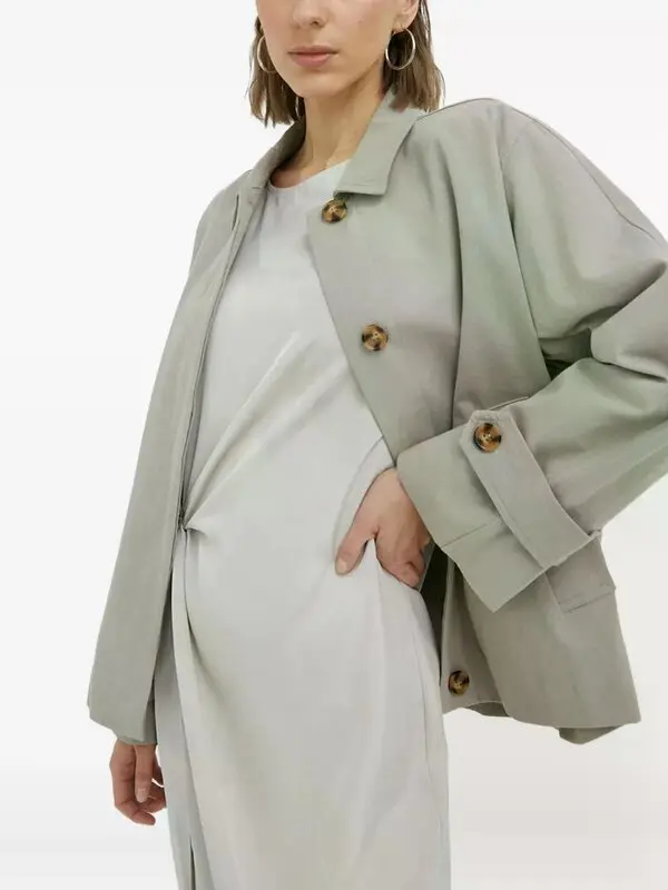 BRUUNS BAZAAR Twist-front Midi Dress