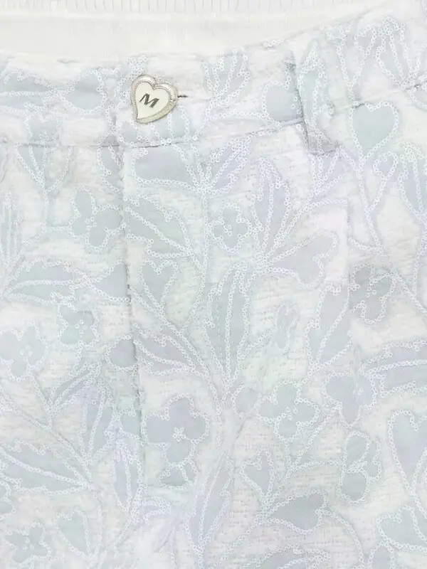 Miss Sixty Floral A-line Mini Skirt