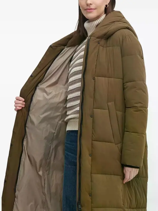 SANDRO FERRONE Hooded Quilted Jacket