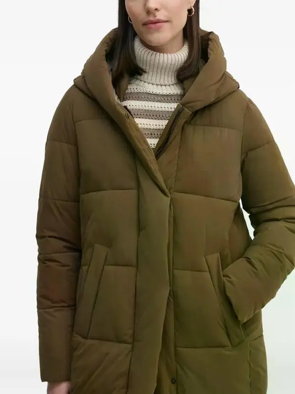 SANDRO FERRONE Hooded Quilted Jacket