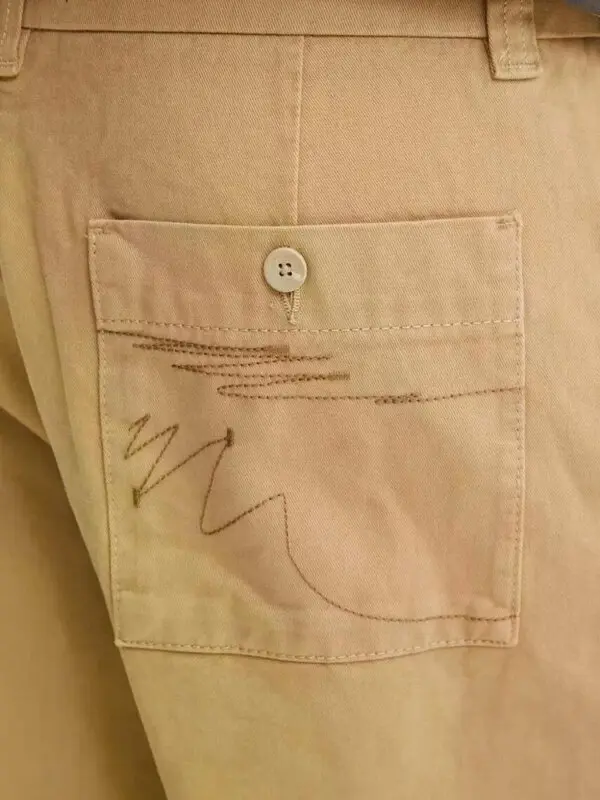 Desigual Embroidered Pocket Trousers