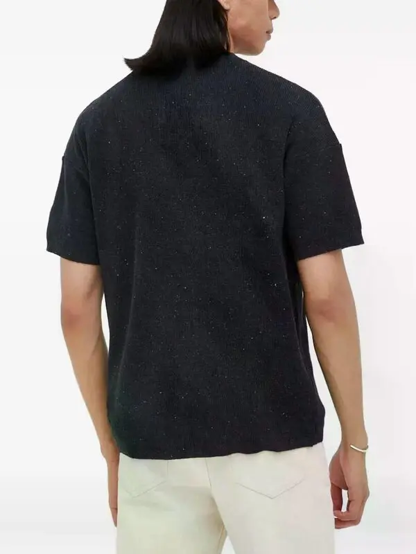 American Vintage Speckled V-neck Sweater