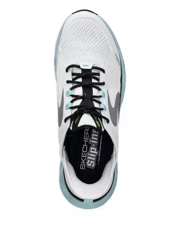 Sketchers Glide-step Altus Wavy-sole Sneakers - White