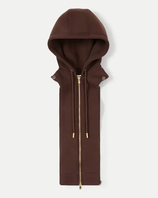 Veronica Beard Oversized Hoodie Dickey - Espresso