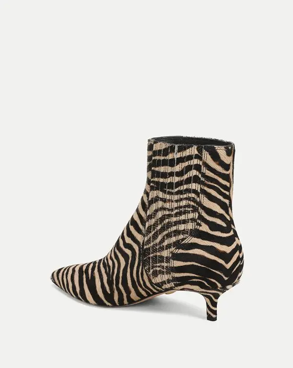 Veronica Beard Lisa Kitten-heel Ankle Boots - Ziger
