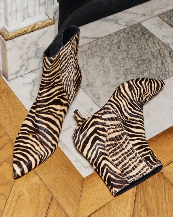Veronica Beard Lisa Kitten-heel Ankle Boots - Ziger
