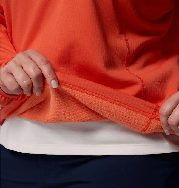 Columbia Essential Hike™ Grid Fleece Half Zip Jacket Plus Size