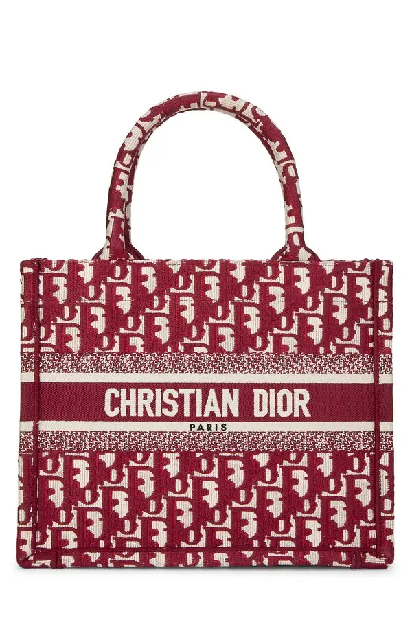 Dior Diorissimo Book Tote - Red