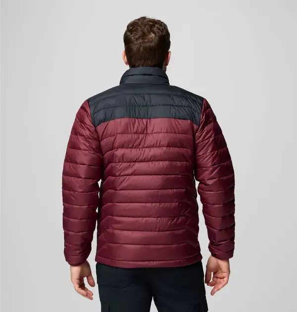 Columbia Padded Jacket - Rich Wine, Black