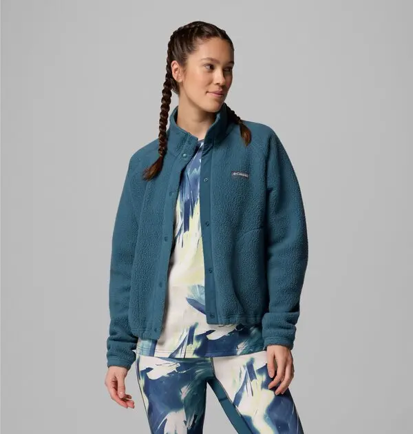 Columbia Jasper Ridge™ Pebbled Fleece Full Snap