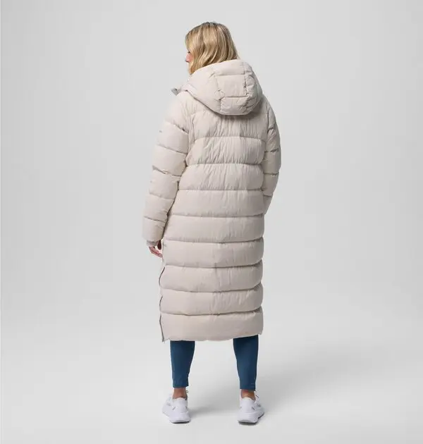 Columbia Amaze Puff™ Long Hooded Jacket - Dark Stone