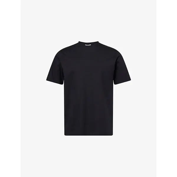 ARNE Essential Slim-fit Cotton-jersey T-shirt - Black