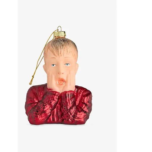 SELFRIDGES Kevin Mccallister Glass Christmas Decoration