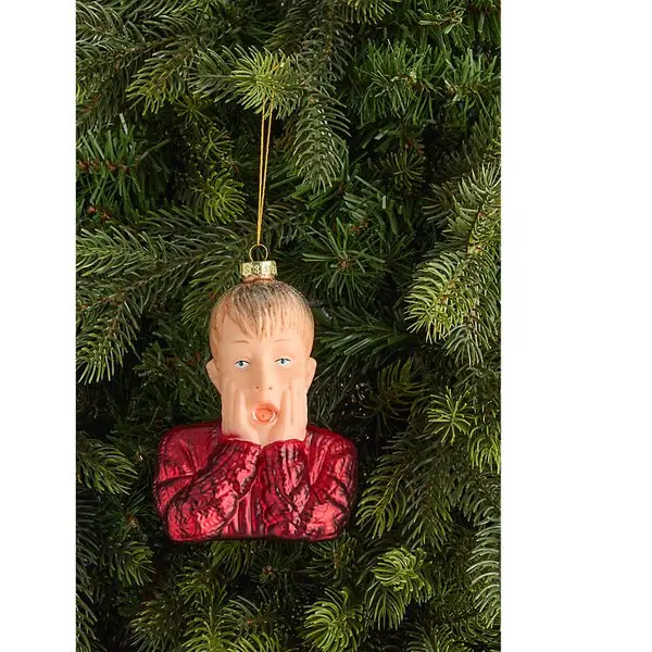 SELFRIDGES Kevin Mccallister Glass Christmas Decoration