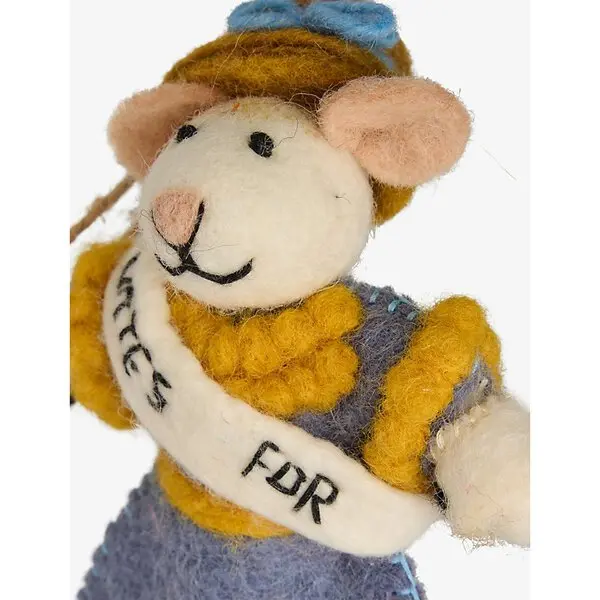 SELFRIDGES EDIT Emmeline The Mouse Felt Christmas Decoration