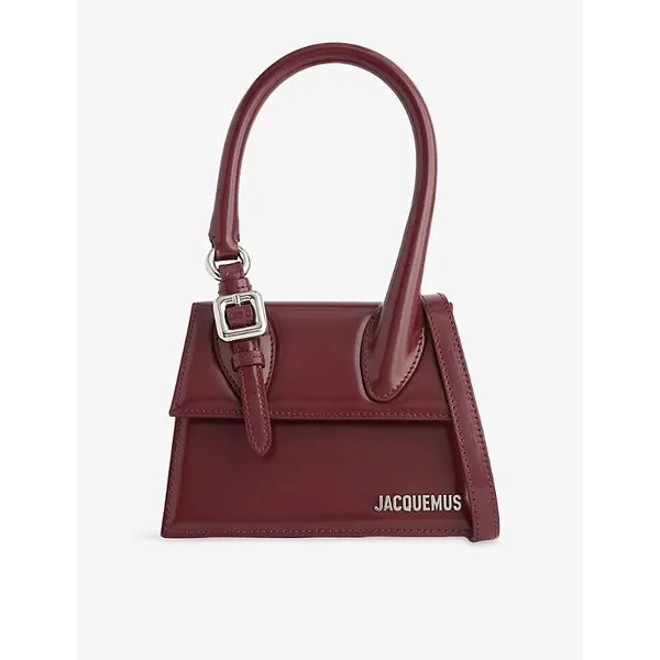 Jacquemus Medium Chiquito Buckle Leather Top-handle Bag