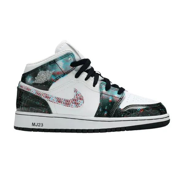 JORDAN 1 Mid Se Gs Sneakers - White