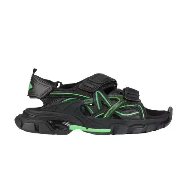 Balenciaga Track Sandal - Black