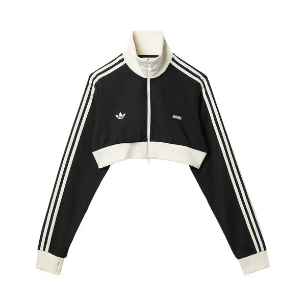 Adidas X Avavav Cropped Track Top - Black